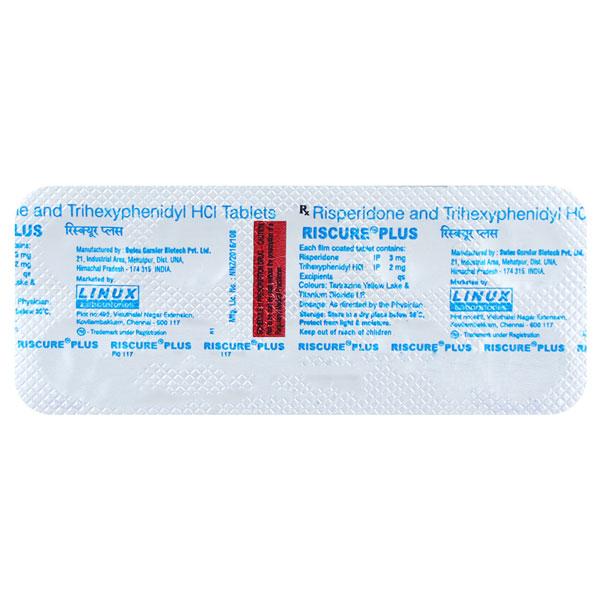 Riscure Plus Tablet 10'S Price, Uses, Side effects, Substitutes | Netmeds