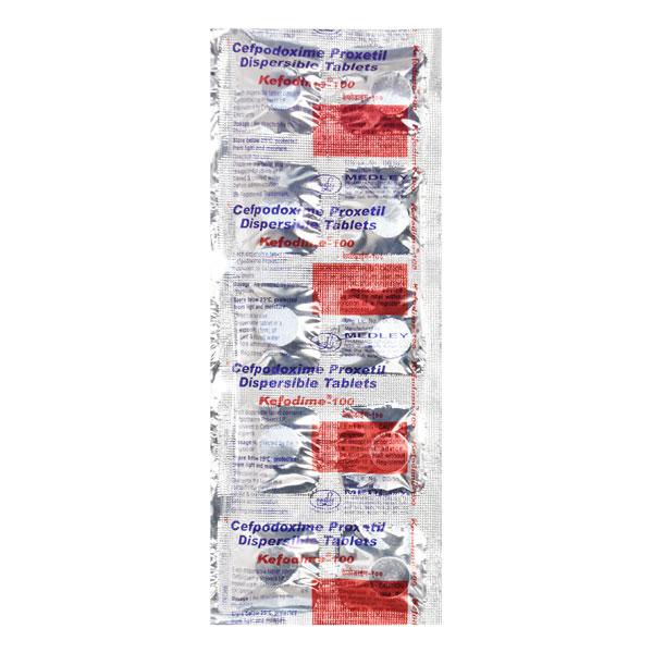 Kefodime 100mg Tablet 10'S : Price, Uses, Side Effects | Netmeds