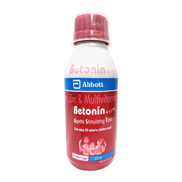 BETONIN AST NO ADDED SUGAR Syrup 225ml