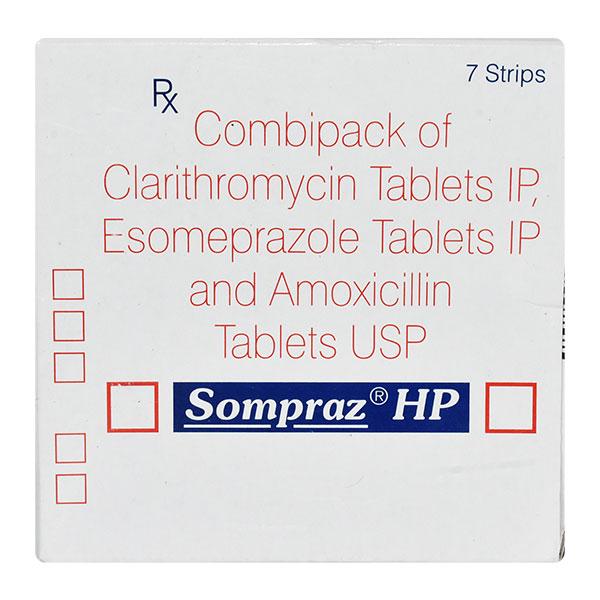 Sompraz HP Tablet Kit 1's - Price, Uses, Side Effects | Netmeds