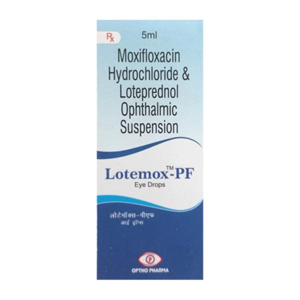 LOTEMOX PF Eye Drops 5ml Price, Uses, Side effects, Substitutes | Netmeds