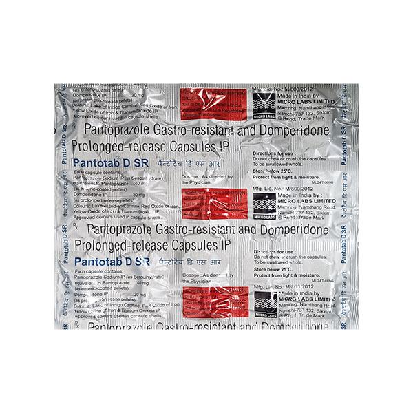PANTOTAB D SR Capsule 15's