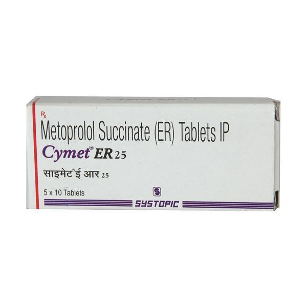 Cymet ER 25mg Tablet 10'S : Price, Uses, Side Effects | Netmeds