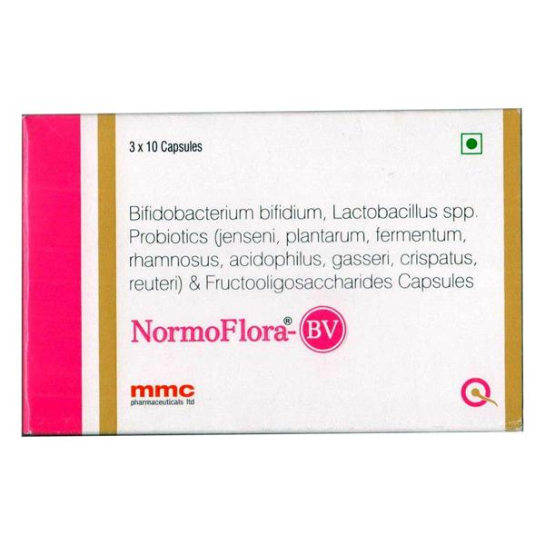 NORMOFLORA BV Capsule 10's : Price, Uses, Side Effects | Netmeds