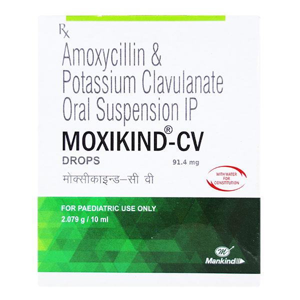 Moxikind CV Drops 10ml Price, Uses, Side effects, Substitutes | Netmeds