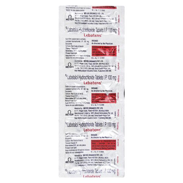 LEBATENS Tablet 10's : Price, Uses, Side Effects | Netmeds