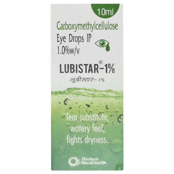 LUBISTAR 1% Eye Drops 10ml : Price, Uses, Side Effects | Netmeds