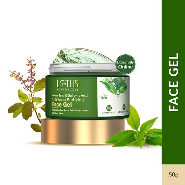 Buy Lotus Botanicals Neem, Tulsi, Salicylic Acid Anti-Acne Purifying ...