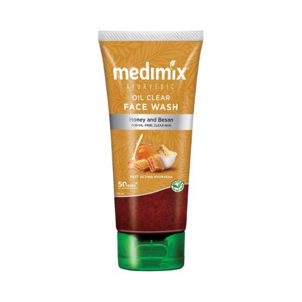 Buy Medimix Ayurvedic Oil Clear Face Wash 100 ml Online at Best Price ...