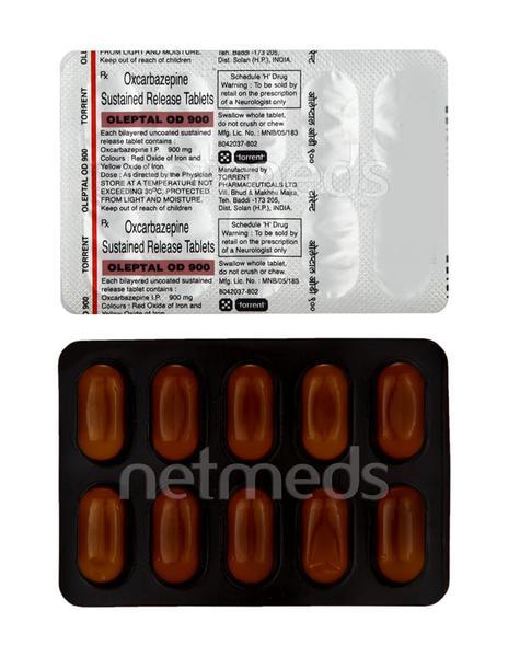 Oleptal OD 900mg Tablet 10'S Price, Uses, Side effects, Substitutes ...