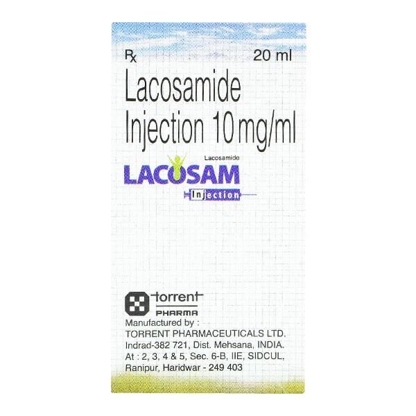 Buy Lacosam Injection 20ml Online at Upto 25% OFF | Netmeds