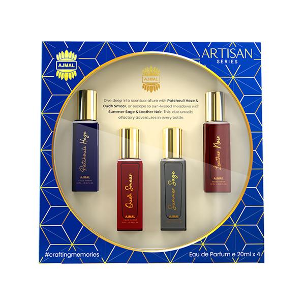 Buy Ajmal Artisan Luxury Perfume Gift Set 4 x 20ml Long Lasting ...