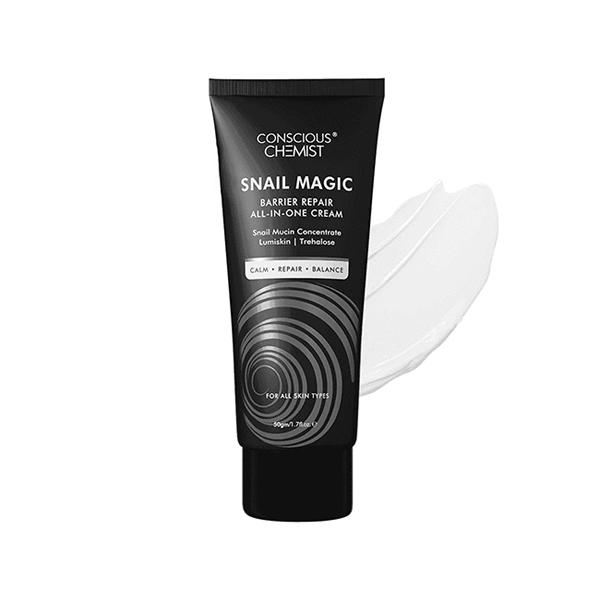 Buy Conscious Chemist Snail Magic Skin Barrier Repair All In One Cream ...