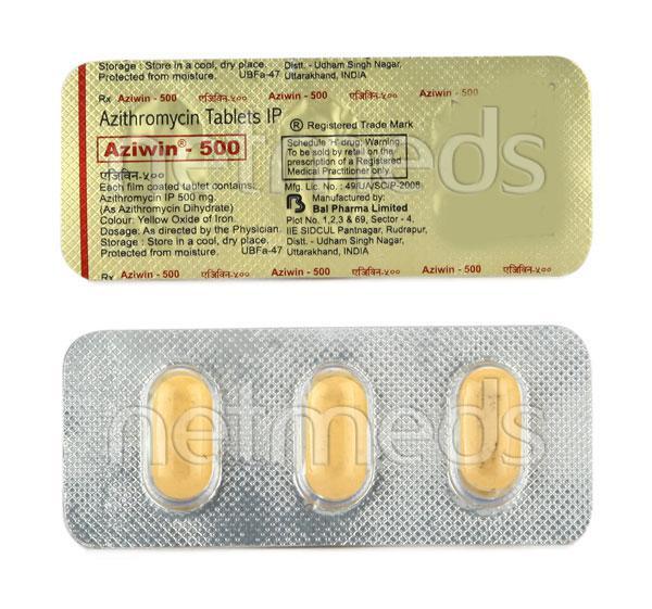 Aziwin 500mg Tablet 3'S Price, Uses, Side effects, Substitutes | Netmeds