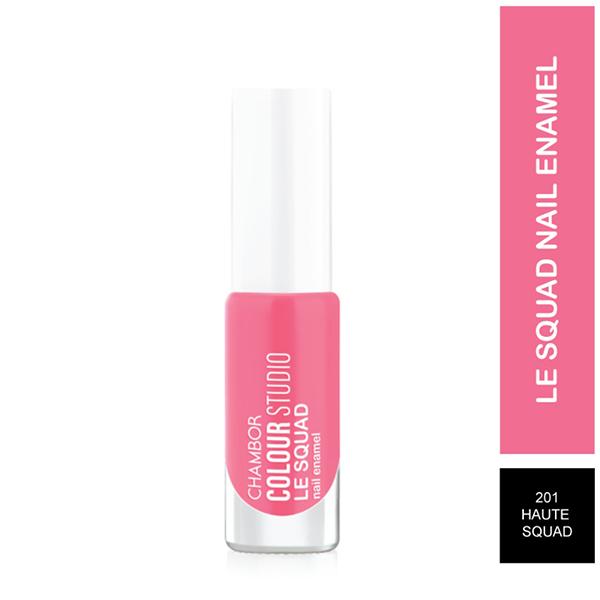 Buy Chambor Colour Studio Le Squad Nail Enamel N 201 Haute Squad 6 ml ...