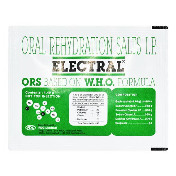Electral Powder 4.4Gm : Price, Uses, Side Effects | Netmeds
