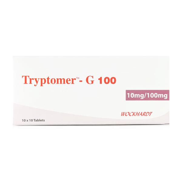 Tryptomer G 100mg Tablet 10'S : Price, Uses, Side Effects | Netmeds