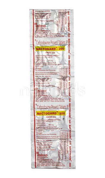 Bactogard 200mg Tablet 10'S : Price, Uses, Side Effects | Netmeds