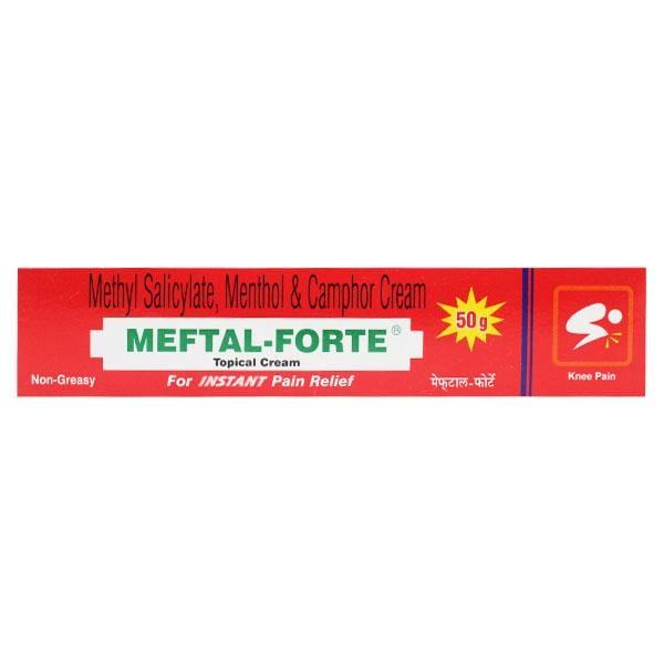Buy Meftal Forte Cream 50gm Online at Upto 25% OFF | Netmeds