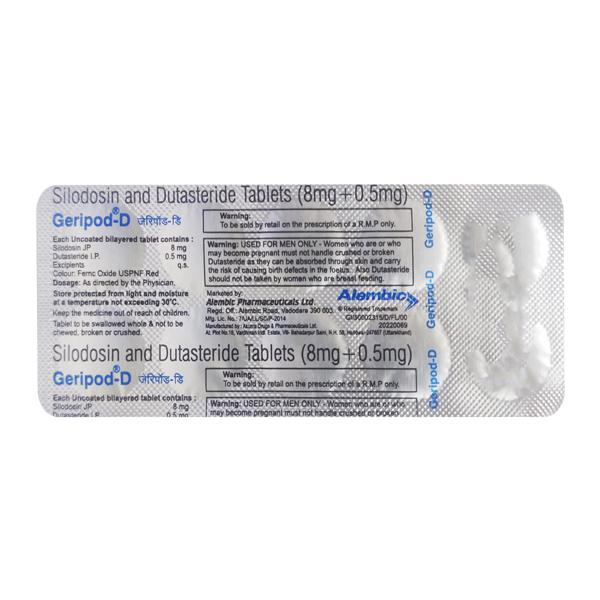 GERIPOD D Tablet 10's Price, Uses, Side effects, Substitutes | Netmeds