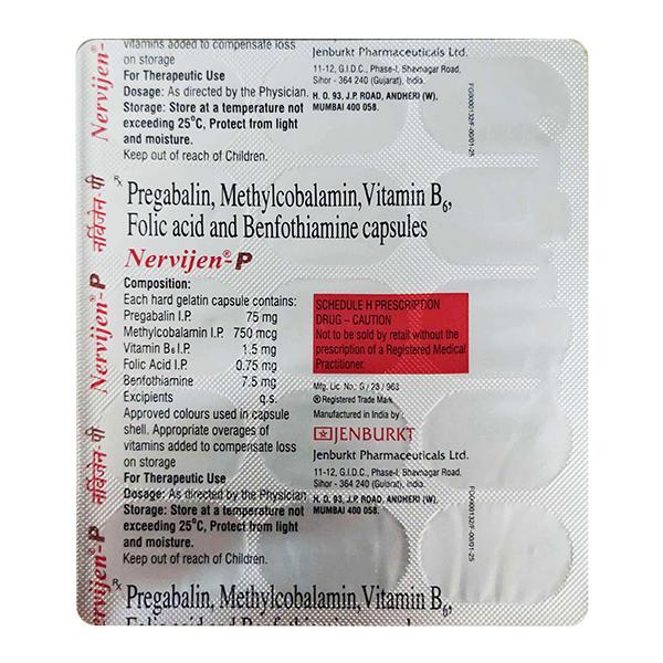 NERVIJEN P Capsule 15's