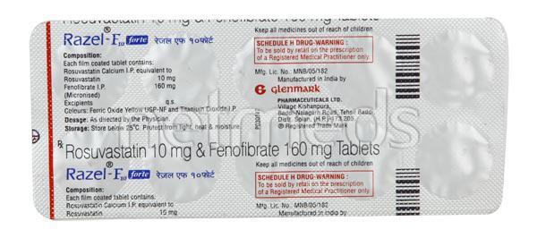 Razel F 10 Forte Tablet 10'S Price, Uses, Side effects, Substitutes ...