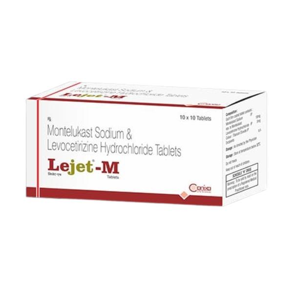 Buy LEJET M Tablet 10's Online at Upto 25% OFF | Netmeds