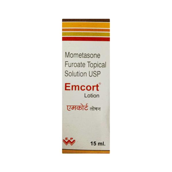 Buy Emcort Lotion 15ml Online at Upto 25% OFF | Netmeds