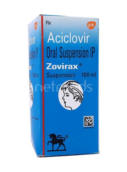 Buy Zovirax Syrup 100ml Online at Upto 25% OFF | Netmeds