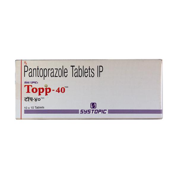 Buy Topp 40mg Tablet 10'S Online at Upto 25% OFF | Netmeds