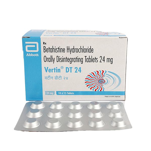 Buy VERTIN DT 24 Tablet 15's Online at Upto 25% OFF | Netmeds