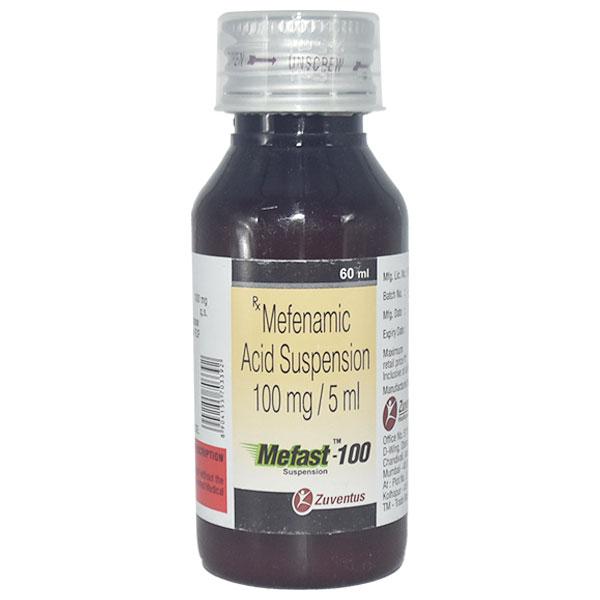 Buy MEFAST 100 Suspension 60ml Online at Upto 25% OFF | Netmeds