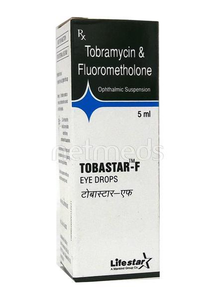 Tobastar F Eye Drops 5ml Price, Uses, Side effects, Substitutes | Netmeds
