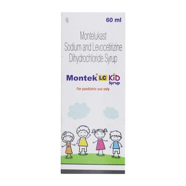 Buy Montek LC Kid Syrup 60ml Online at Upto 25% OFF | Netmeds