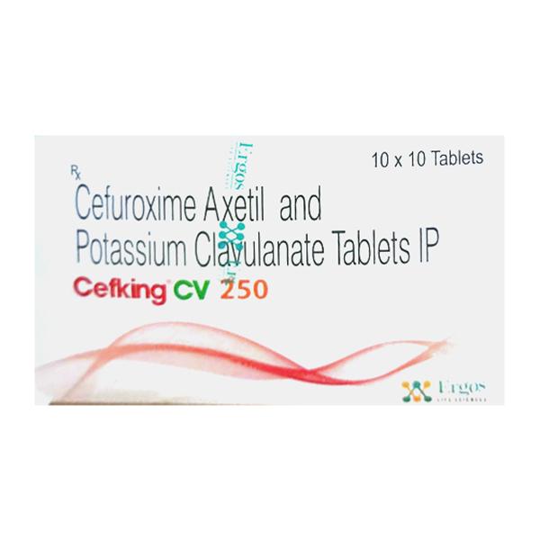 CEFKING CV 250 Tablet 10's Price, Uses, Side effects, Substitutes | Netmeds