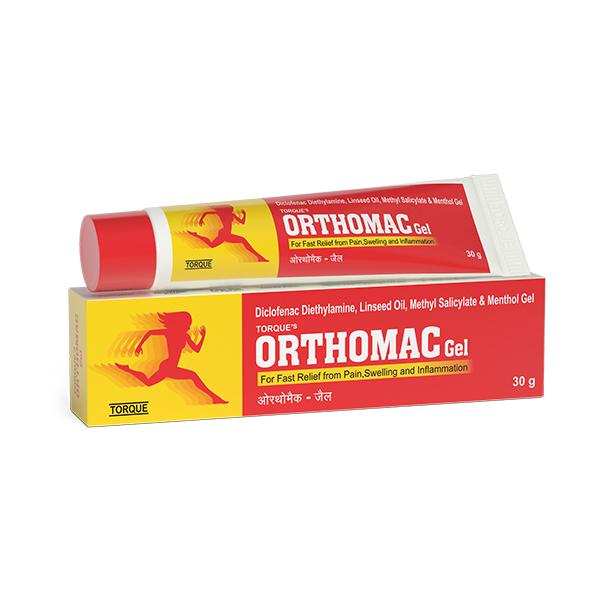 Orthomac Gel 30gm Price, Uses, Side effects, Substitutes | Netmeds