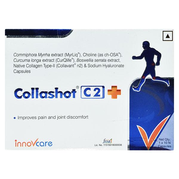 Buy COLLASHOT C2+ Capsule 10's Online at Upto 25% OFF | Netmeds