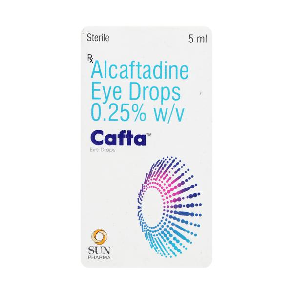 CAFTA Eye Drops 5ml Price, Uses, Side effects, Substitutes | Netmeds