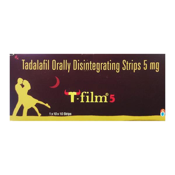 Buy T FILM 5 Oral Disintegrating Strips 10's Online | Netmeds
