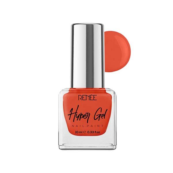 Buy RENEE Hyper Gel Nail Paint - Fiery Orange 10 ml Online at ...