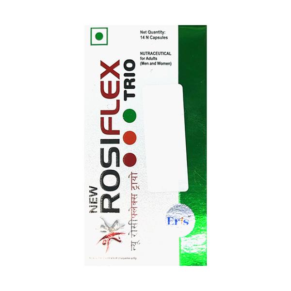 ROSIFLEX TRIO NEW NUTRACEUTICAL Capsule 14's