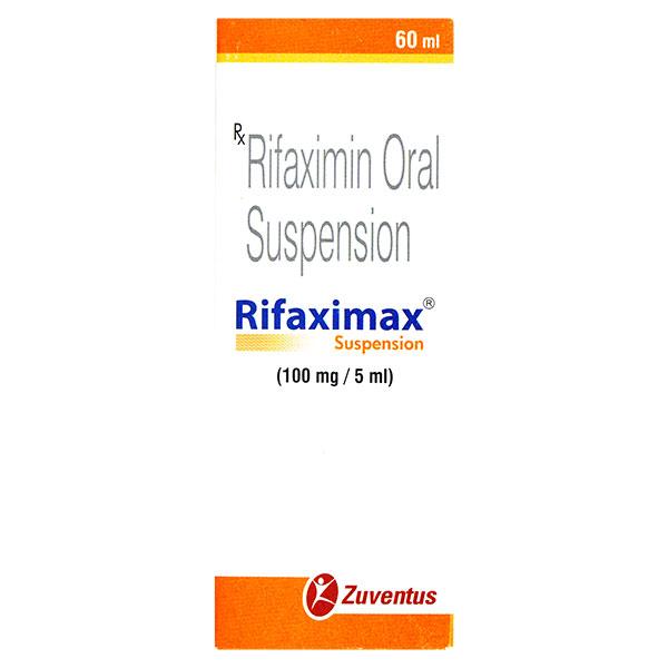 Rifaximax 100mg Suspension 60ml Price, Uses, Side effects, Substitutes ...