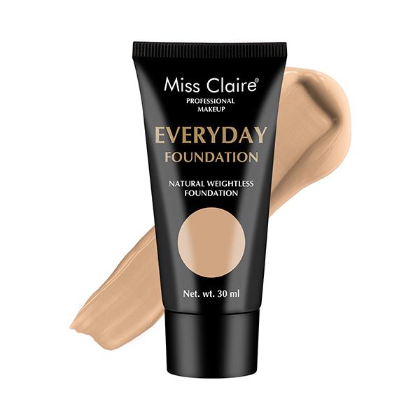 Buy Miss Claire Everyday Foundation Be-02 Medium Buff 30 Ml Online at ...