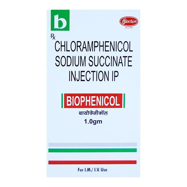 Biophenicol Succinate 1gm Injection 1'S : Price, Uses, Side Effects ...