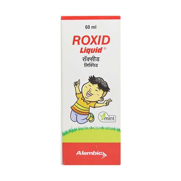 Roxid Mint Flavour Liquid 60ml Price, Uses, Side effects, Substitutes ...