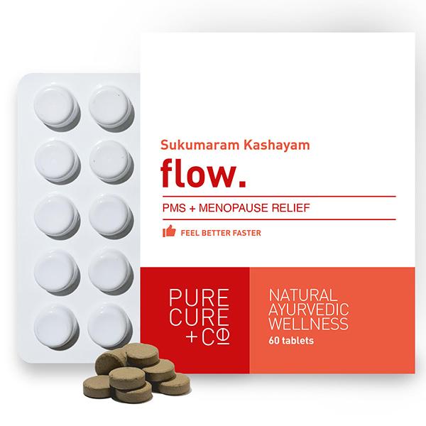 Buy Pure Cure + Co. Flow - PMS + Menopause Relief 1's Online at Best ...