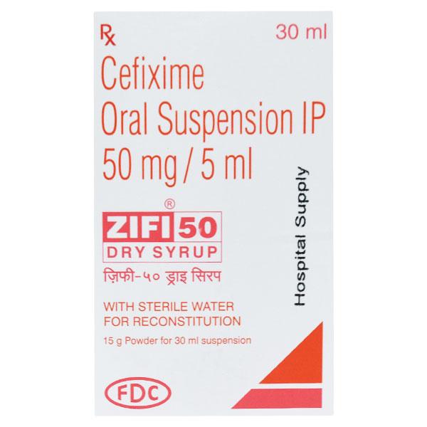 Zifi 50mg Dry Syrup 30ml - Price, Uses, Side Effects | Netmeds