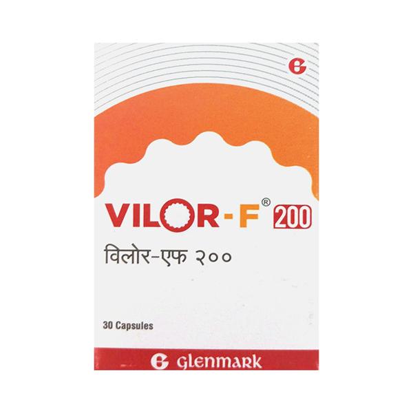 VILOR F 200 Capsule 30's Price, Uses, Side effects, Substitutes | Netmeds