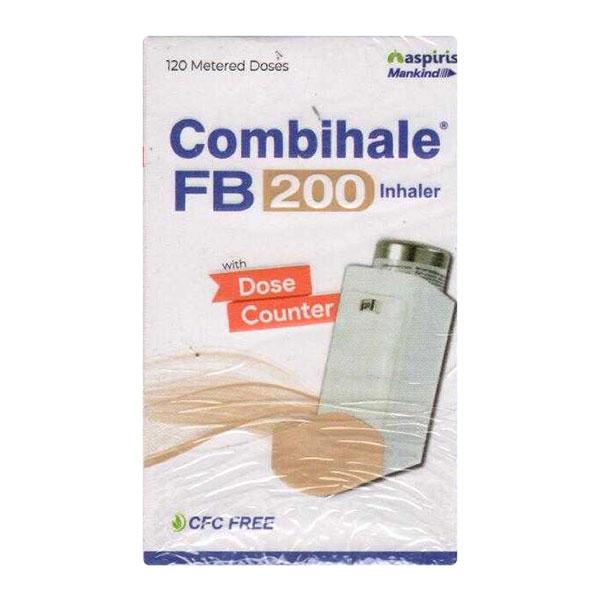 COMBIHALE FB CFC FREE 200 WITH DOSE COUNTER 120md Inhaler 1's Price ...