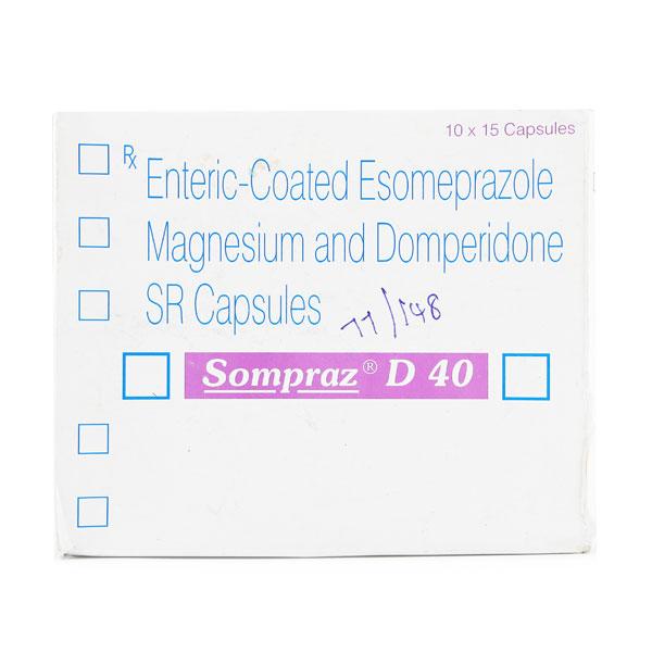 Sompraz D 40mg Capsule: Uses, Side Effects, Precautions | Netmeds